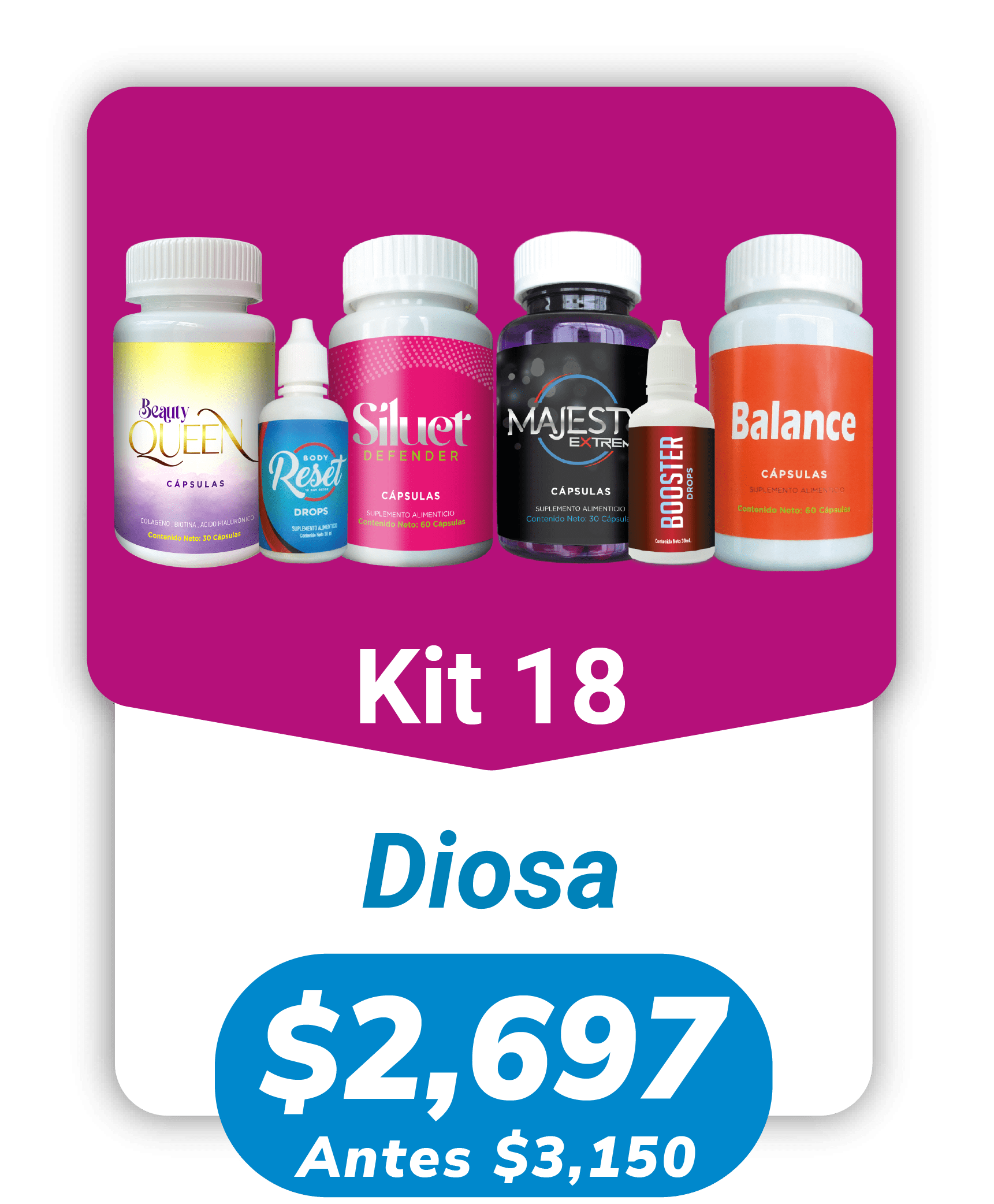 Kit 18 Diosa – katyfit