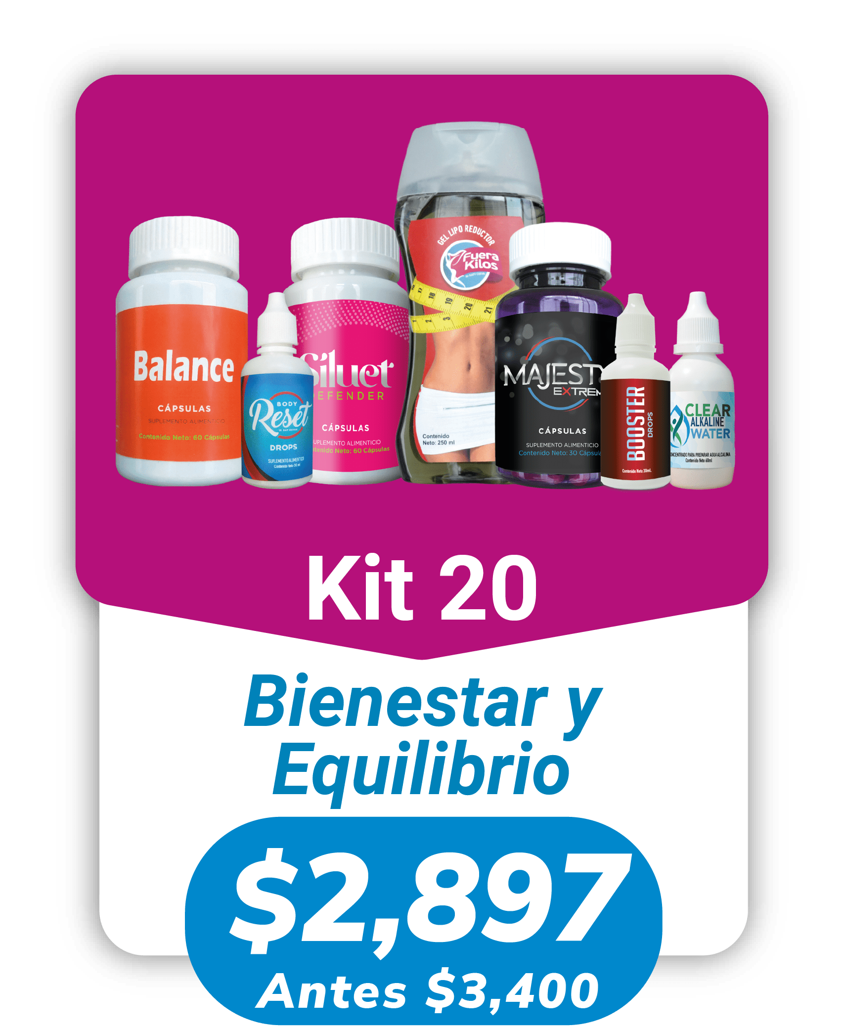 Kit 20 Bienestar y Equilibrio – katyfit